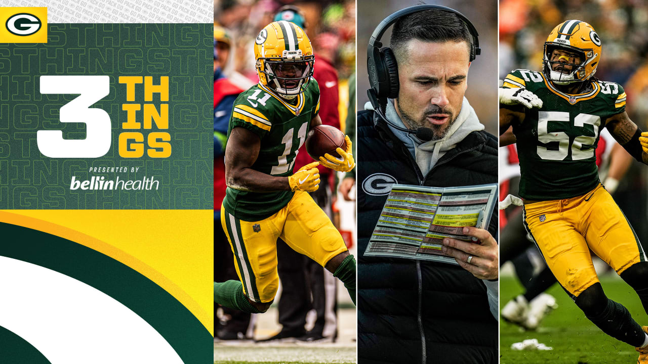 Three Things: Jayden Reed, bouncing back and the line of scrimmage