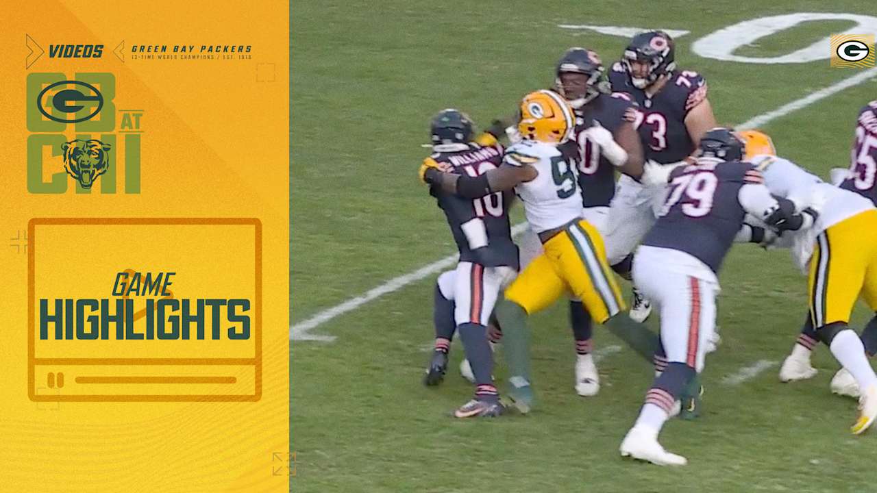 Rashan Gary SACKS Caleb Williams | Packers vs. Bears