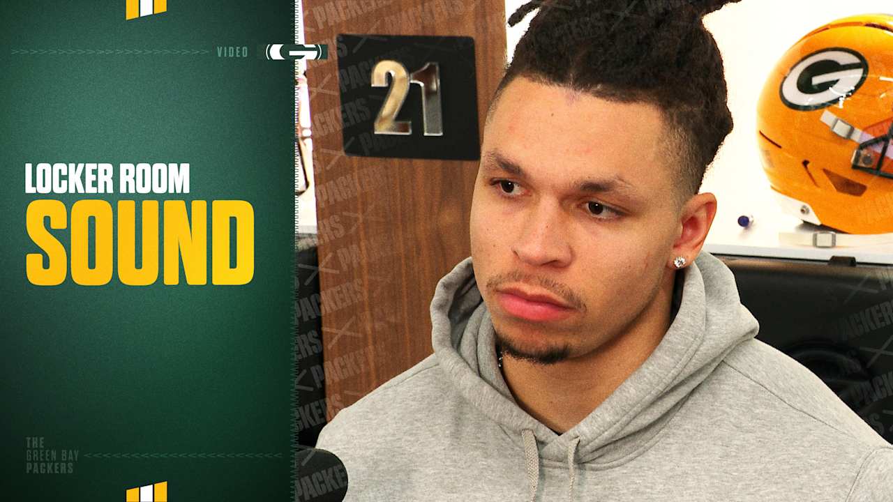Christian Watson not concerned after showing up on injury report