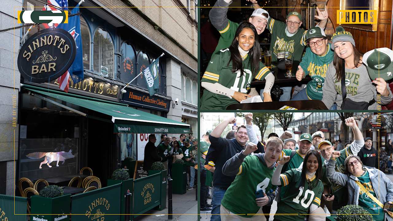 Photos: Fans attend Packers Huddle event in Dublin