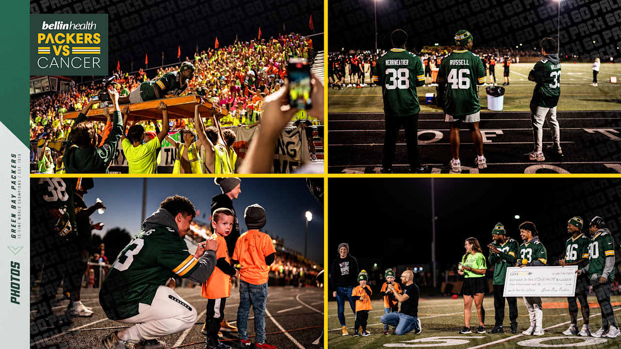 Friday Night Lights: Players support Packers Vs. Cancer initiative at ...