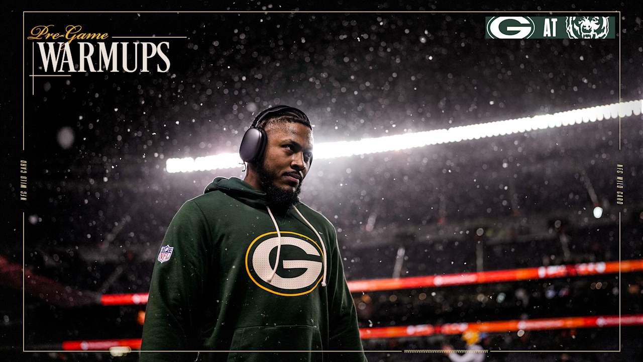 Best photos from Packers-Bears pregame warmups | NFC Wild Card
