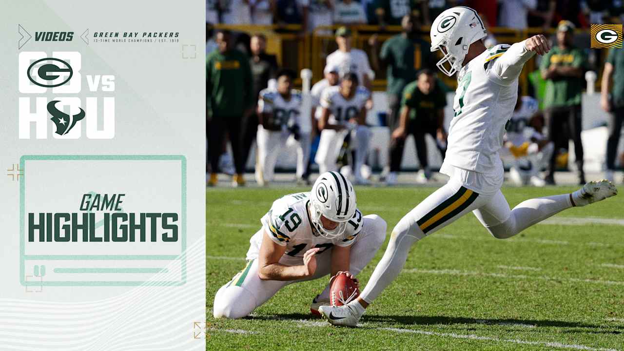 Brandon McManus GAME-WINNER | Packers vs. Texans