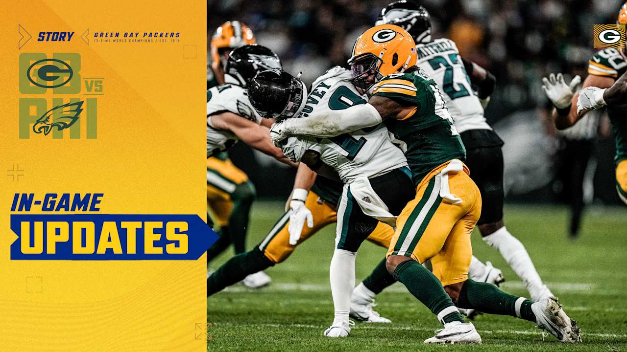 Packers drop opener to Eagles in Brazil, 34-29