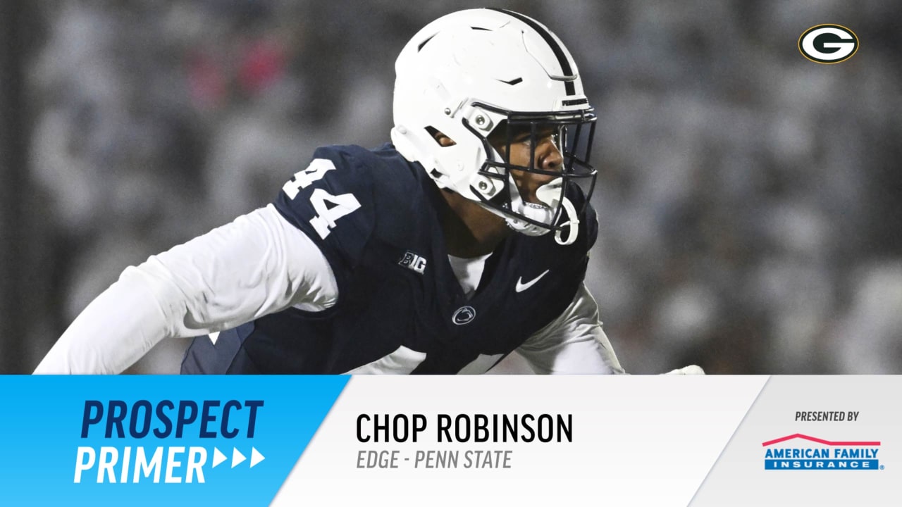 Prospect Primer: Demeioun ‘Chop’ Robinson, Edge, Penn State