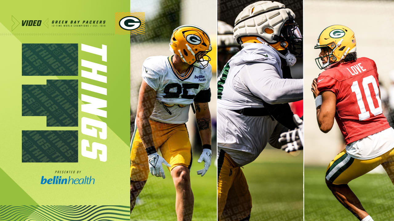 Three Things: Tucker Kraft, T.J. Slaton, Jordan Love