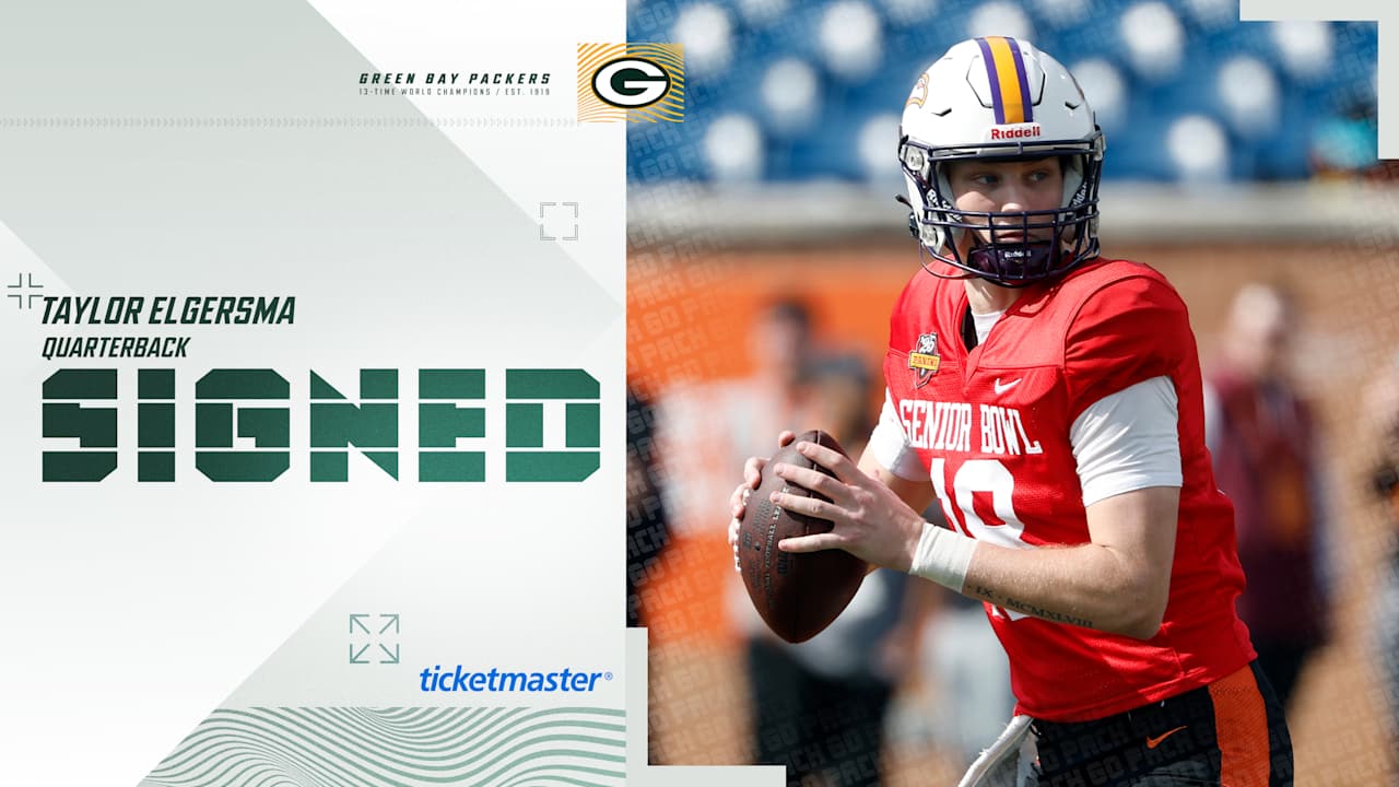 Packers sign QB Taylor Elgersma