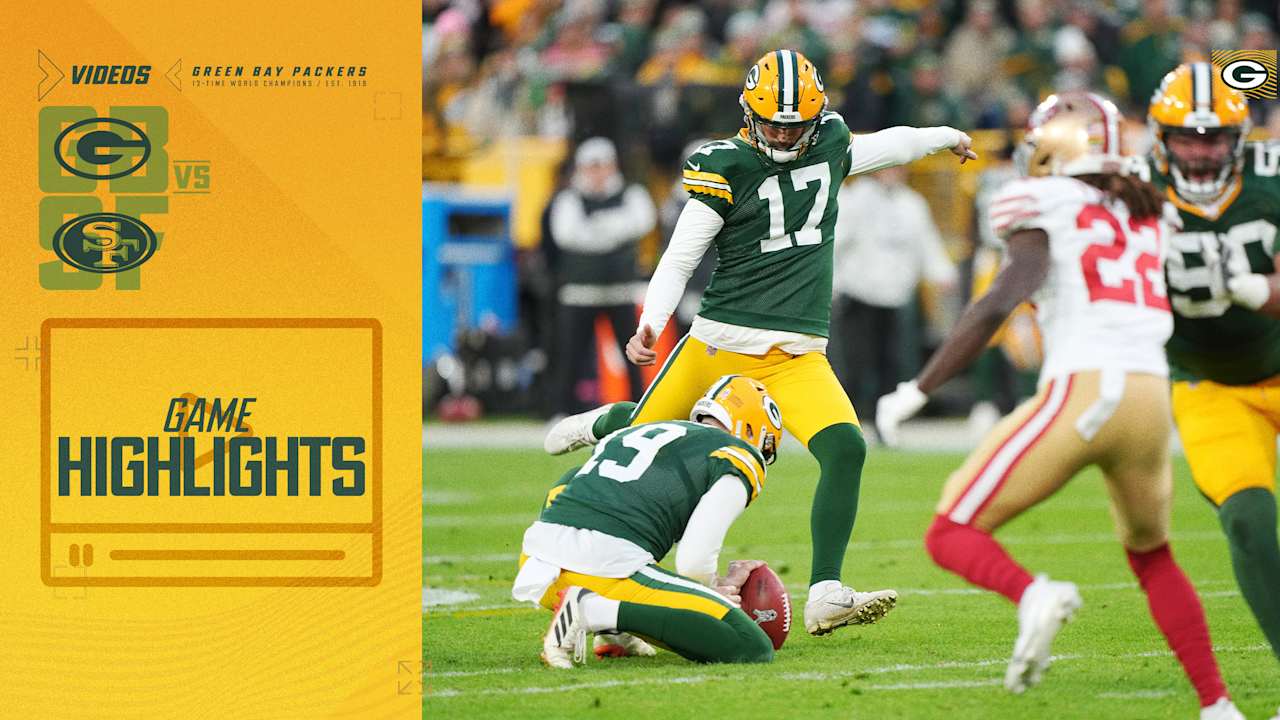 Brandon McManus 51-yard FIELD GOAL | Packers vs. 49ers