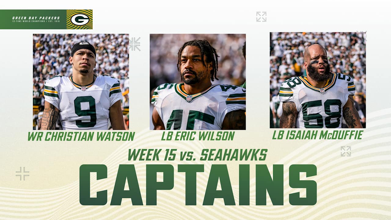 Packers pick captains for Week 15 vs. Seahawks