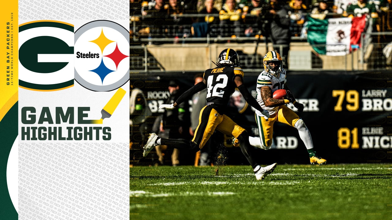 Keisean Nixon returns second-half kickoff for 49 yards | Packers vs. Steelers
