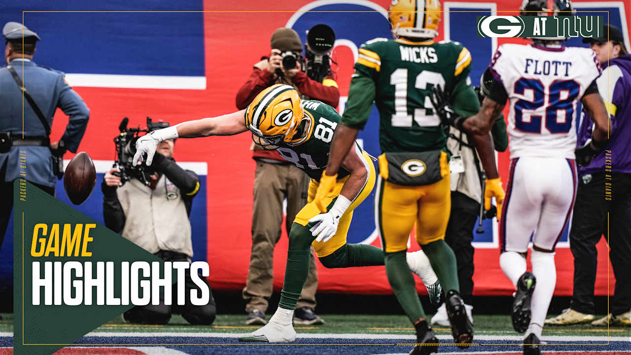 Josh Whyle TOUCHDOWN | Packers vs. Giants