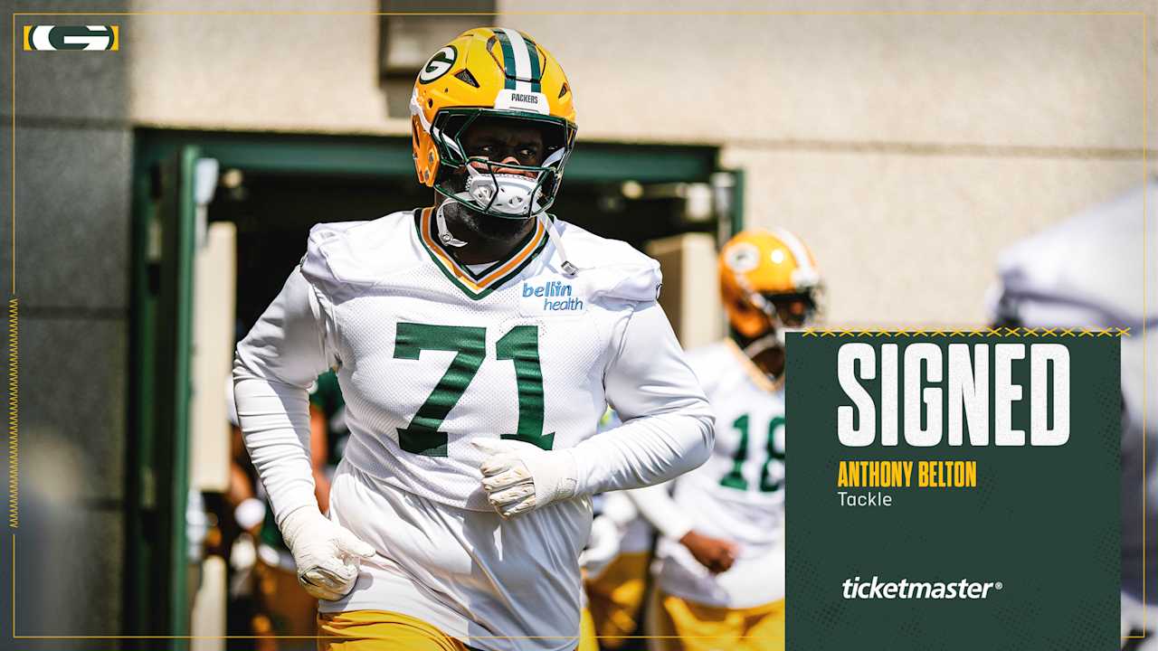 Packers sign T Anthony Belton