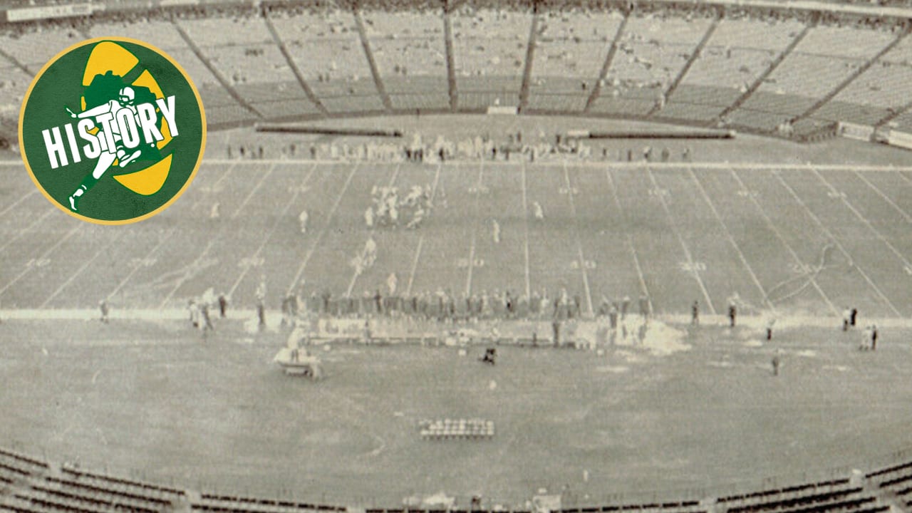 Could the Ice Bowl have been played inside?