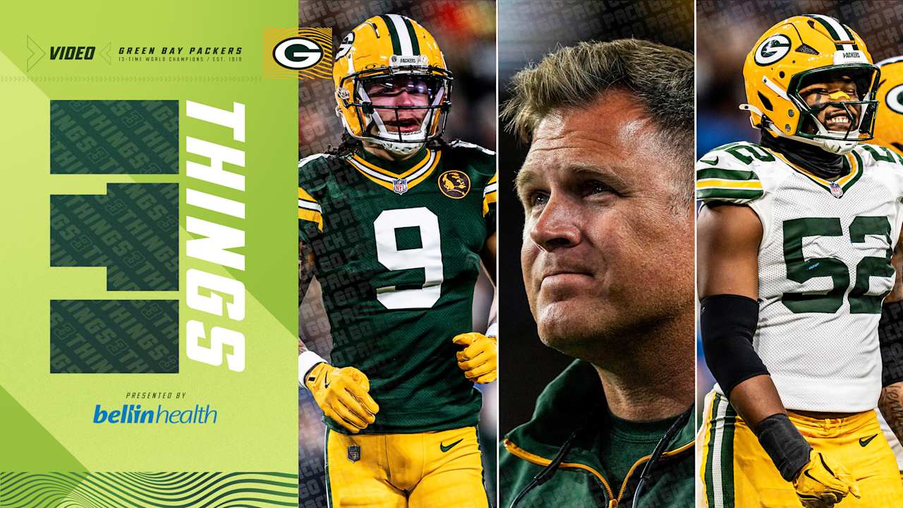 Three Things: Packers making offseason strides