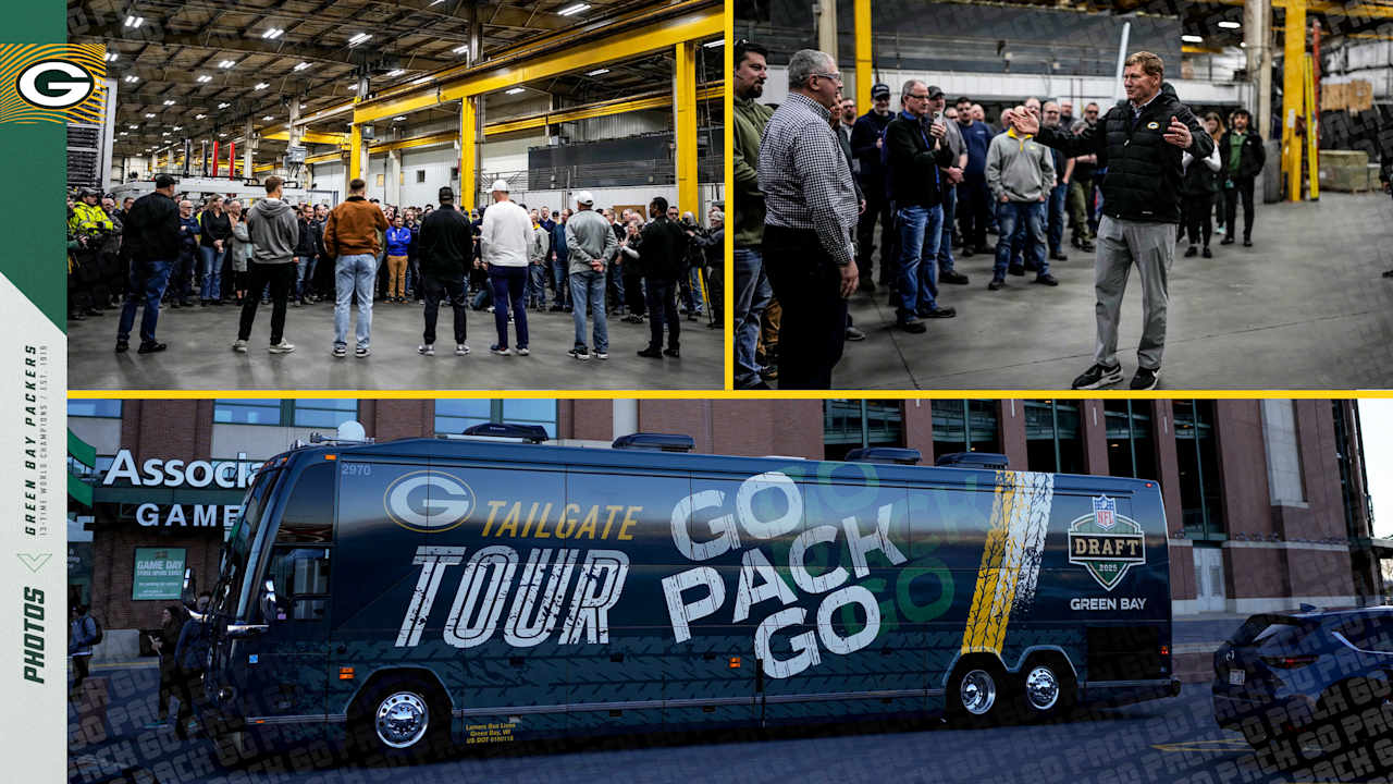 Photos: 2025 Packers Tailgate Tour begins trek across Wisconsin