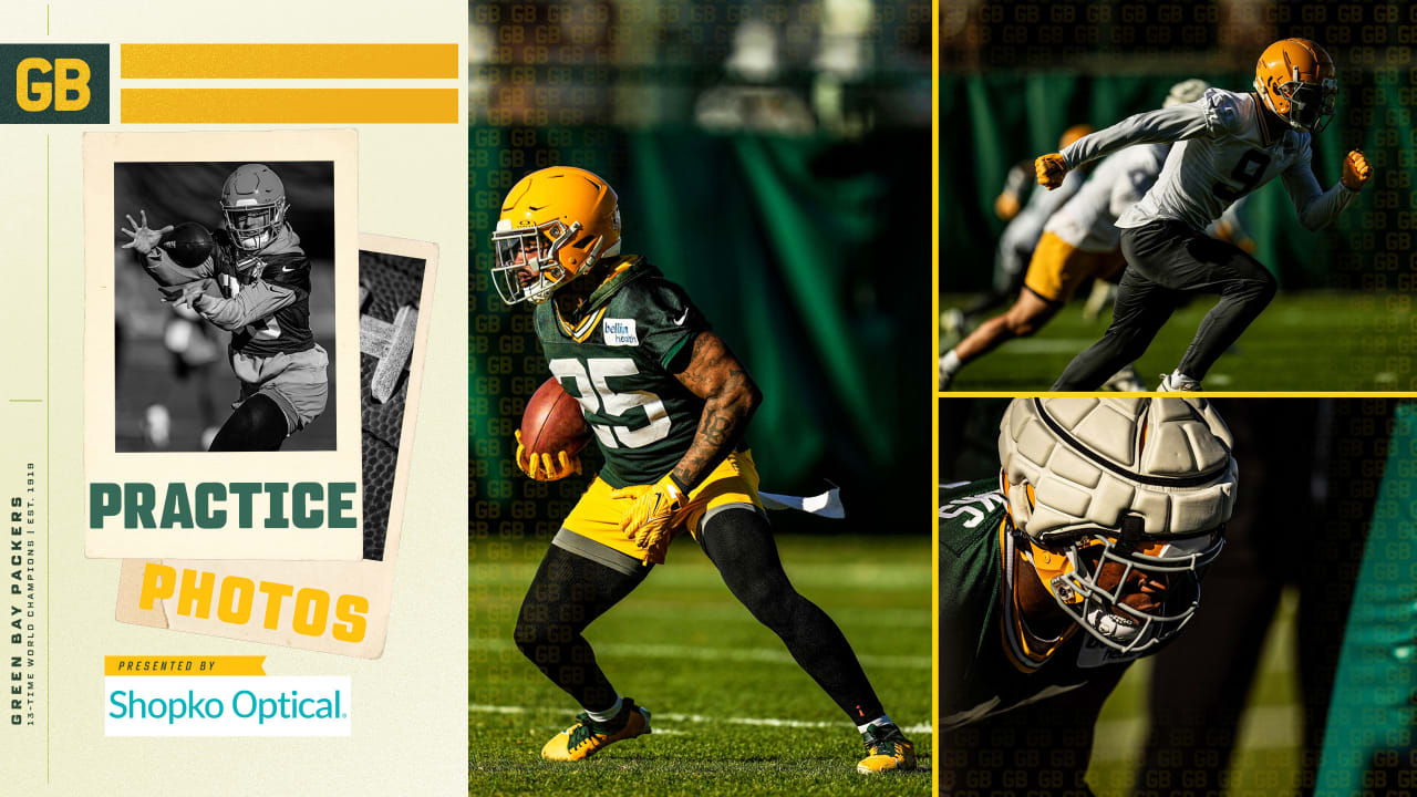 Photos: Packers return to Clarke Hinkle Field for Wednesday practice