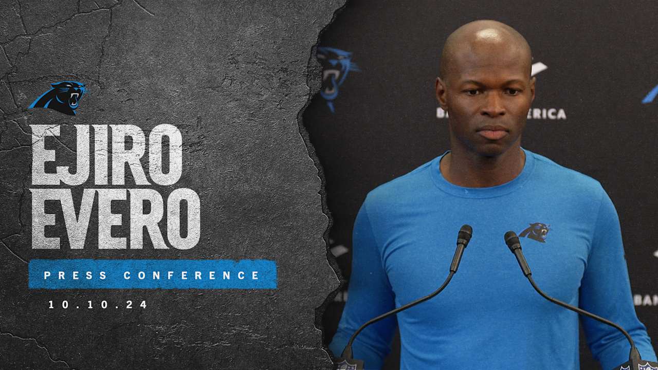 Ejiro Evero talks next man up mentality