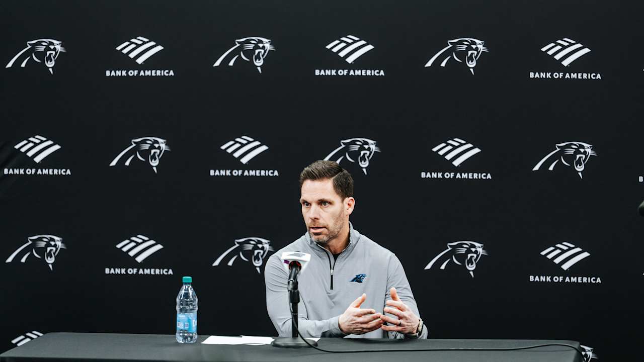PHOTOS | Panthers general manager Dan Morgan | End of year press conference