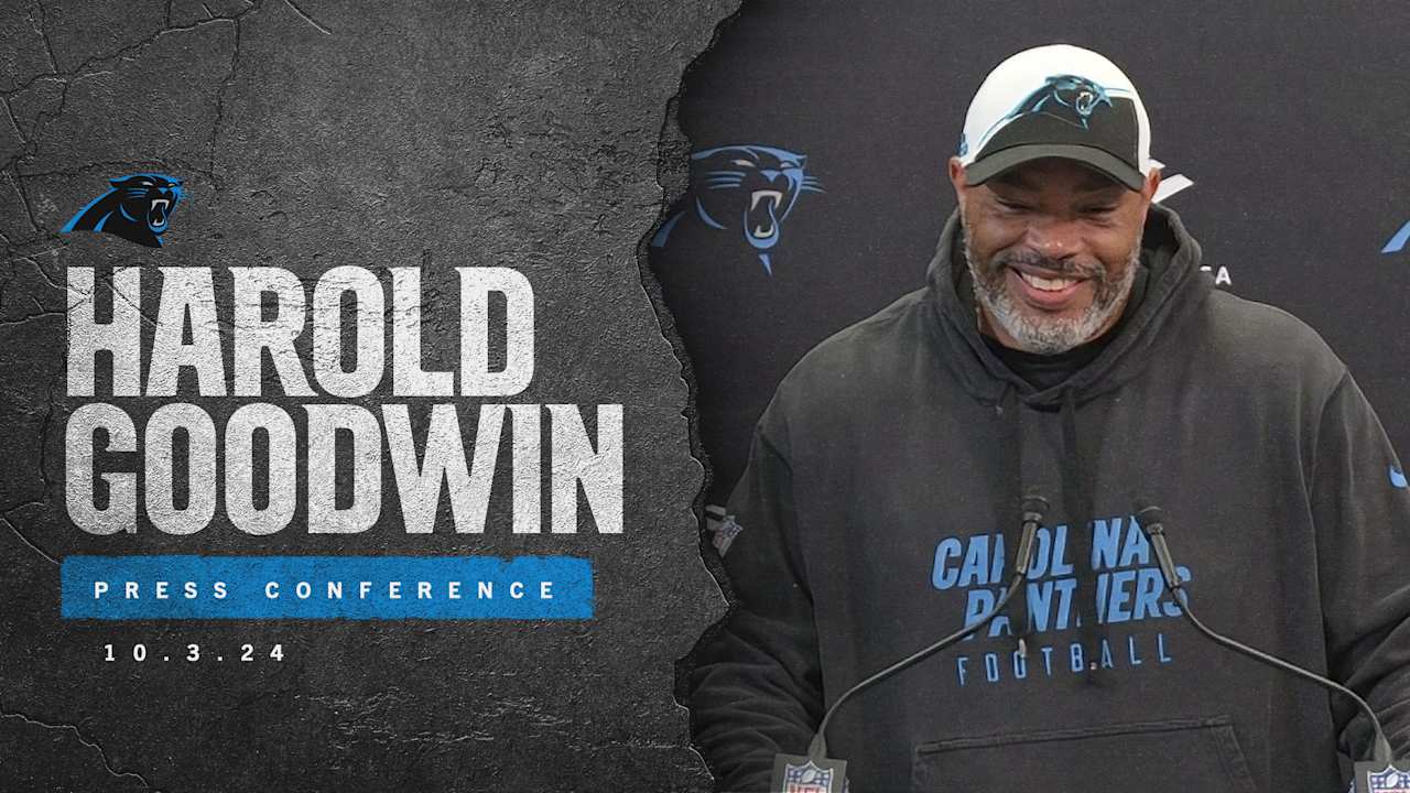 Harold Goodwin praises Panthers offensive line