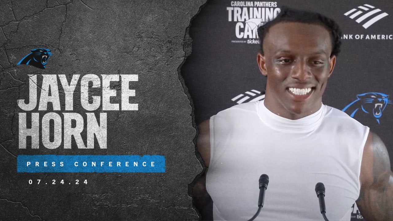 Jaycee Horn wants to prove himself right