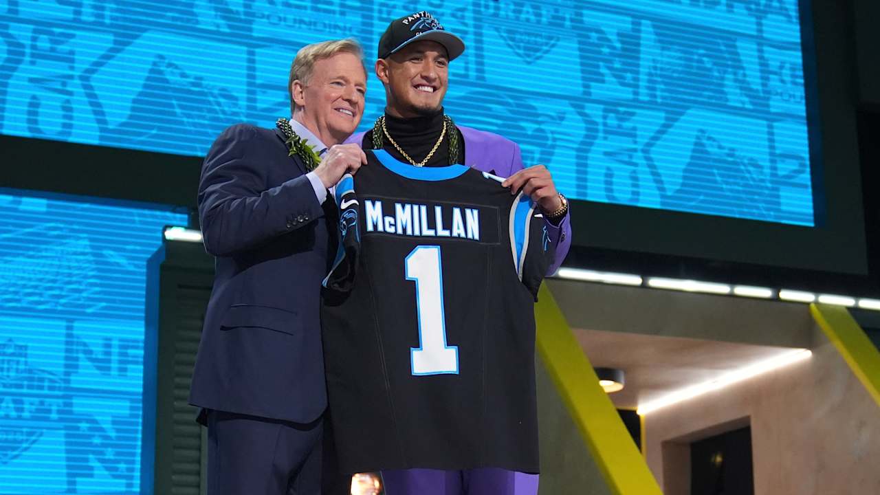 Panthers find their "baller" in Tetairoa McMillan