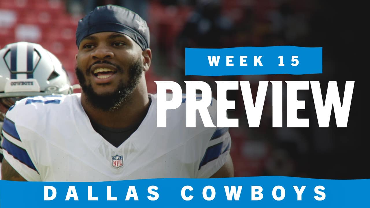 Cowboys vs. Panthers preview Week 15 Cowboys vs. Panthers preview Week 15