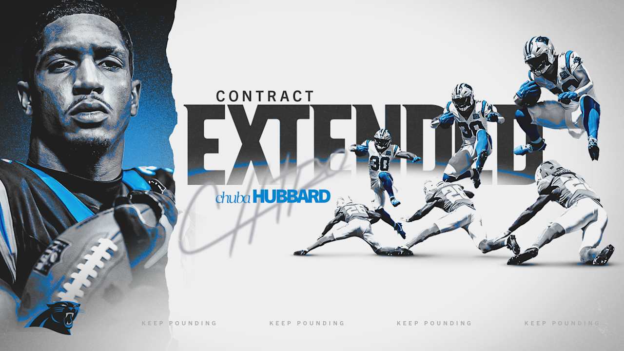 4 More Years! Chuba Hubbard signs contract extension with Carolina Panthers