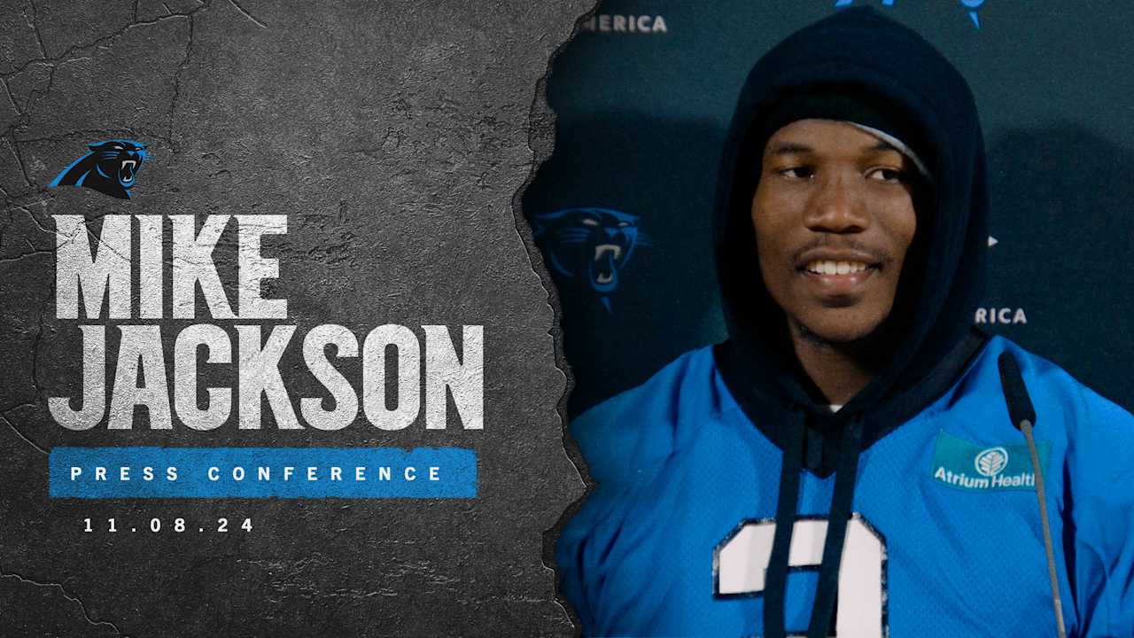 Mike Jackson speaks to the media about returning to Germany