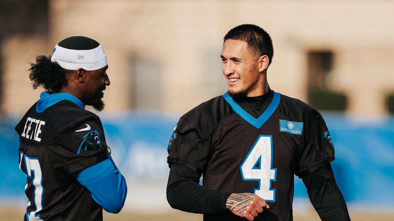 Tetairoa McMillan has learned a lot of lessons in his rookie season