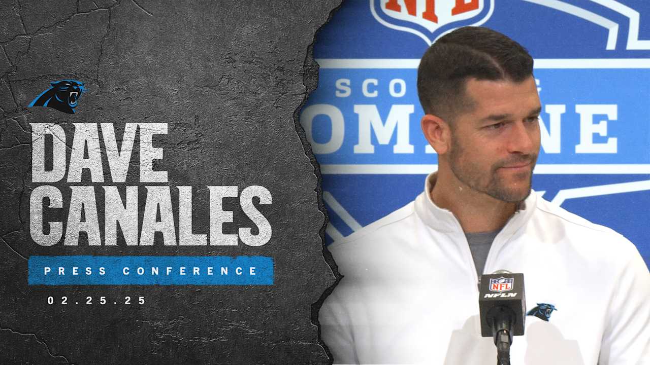 Dave Canales NFL Combine Press Conference