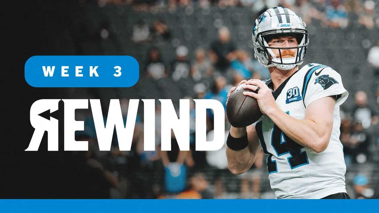 Week 3 REWIND: A Dominant Win in Las Vegas | Carolina Panthers