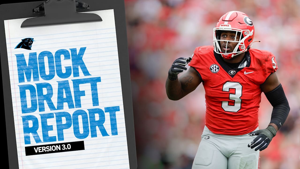 Carolina Panthers 2026 Mock Draft Report, version 3.0