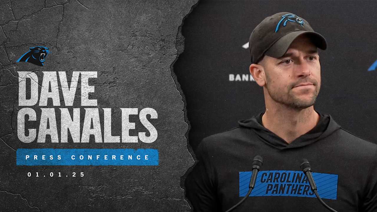 Dave Canales on Panthers final game of the season