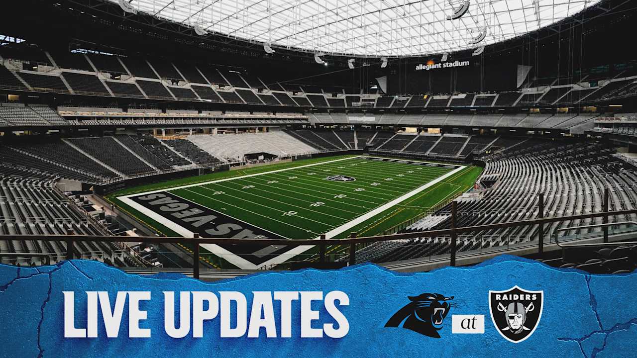 Live Updates: Panthers vs Raiders