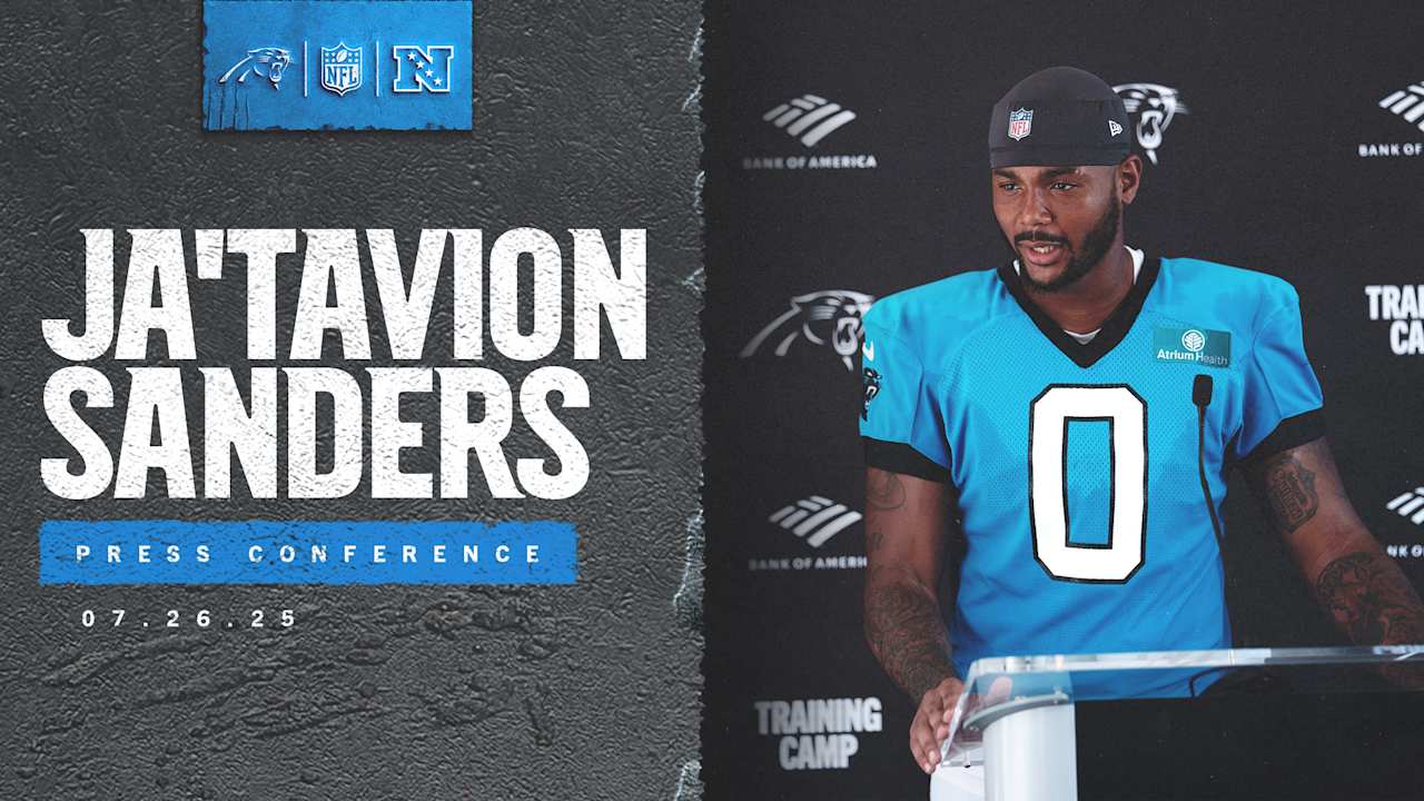 Ja'Tavion Sanders on his offseason transformation