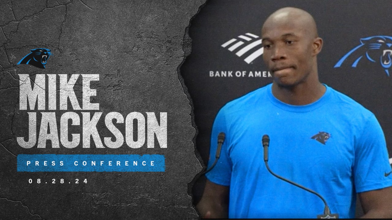 Mike Jackson addresses the media