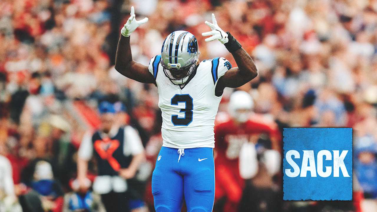 Must See: Princely Umanmielen gets first sack of his pro career