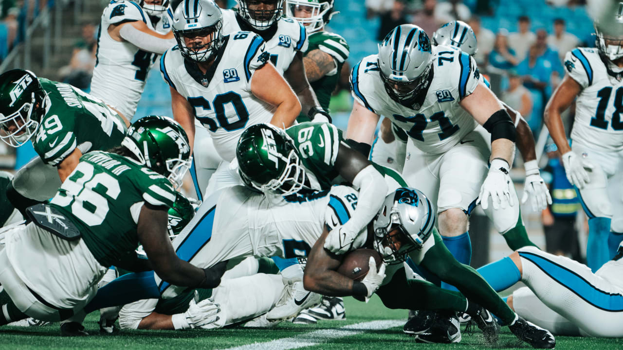 Panthers finish a game the way they wanted to — by running