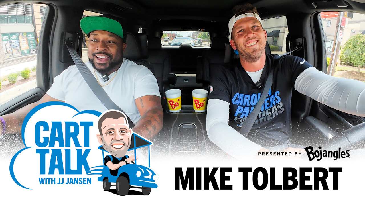 Cart Talk: Mike Tolbert almost missed the 2015 NFC Championship trophy ...