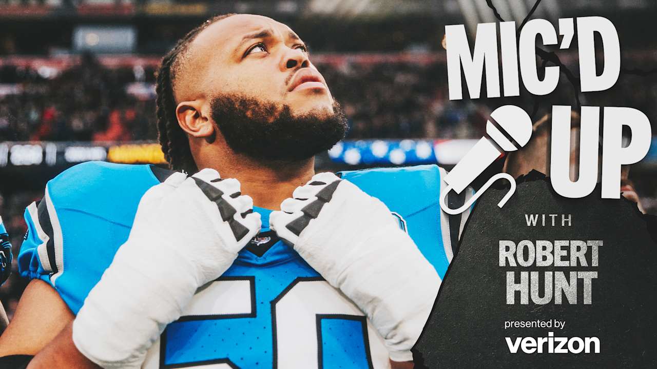 Mic'd Up: Robert Hunt wired during a standout performance in Panthers ...