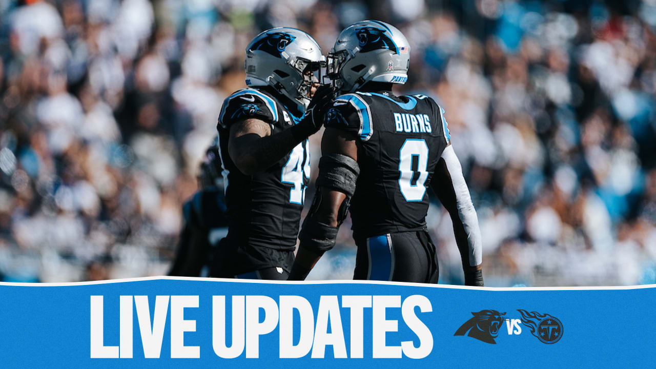 Live Updates: Panthers at Titans