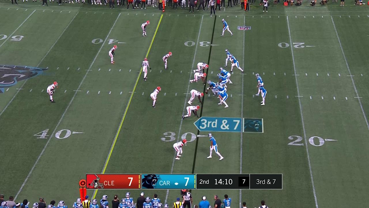 Andy Dalton and Rico Dowdle execute scramble drill perfectly for 20 ...