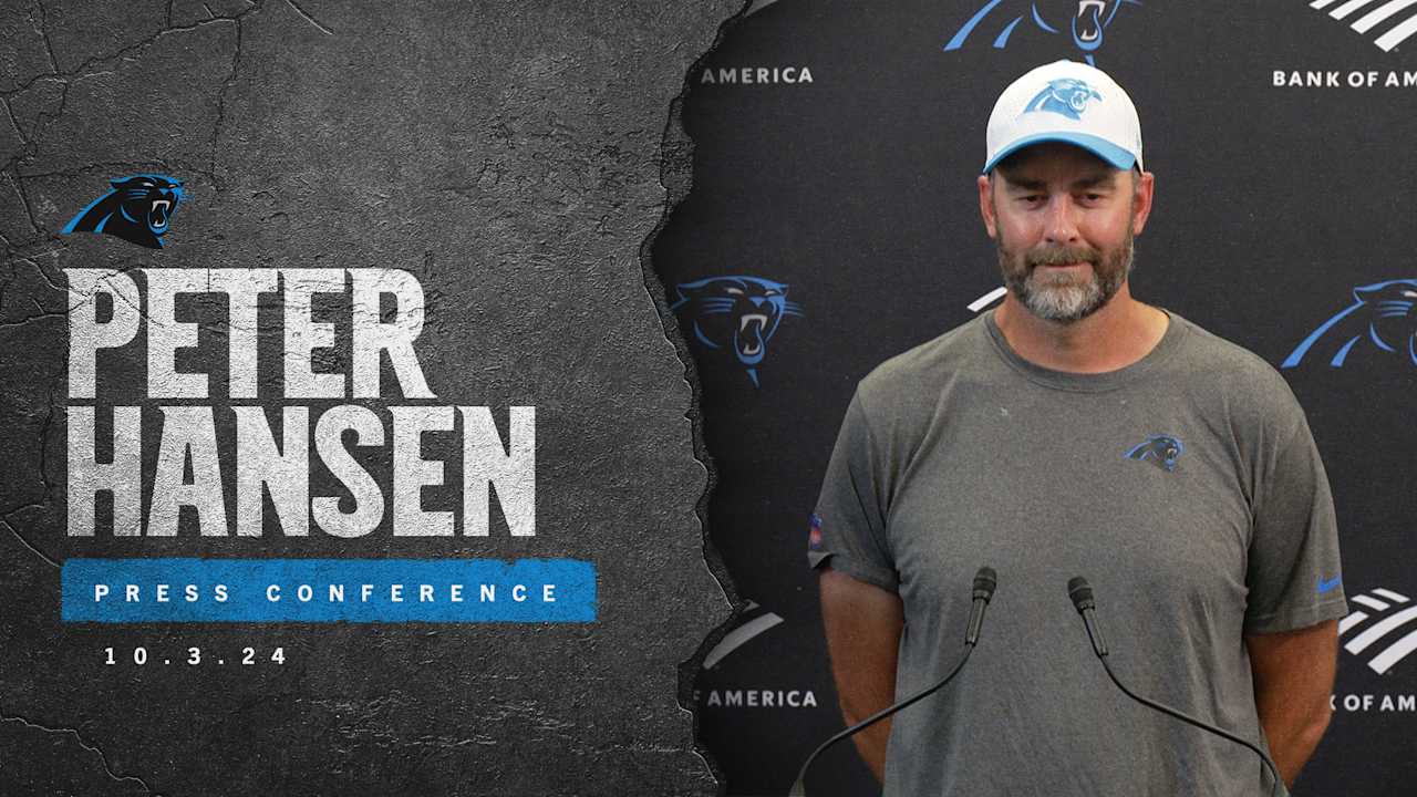 Linebackers coach Peter Hansen on Trevin Wallace stepping up