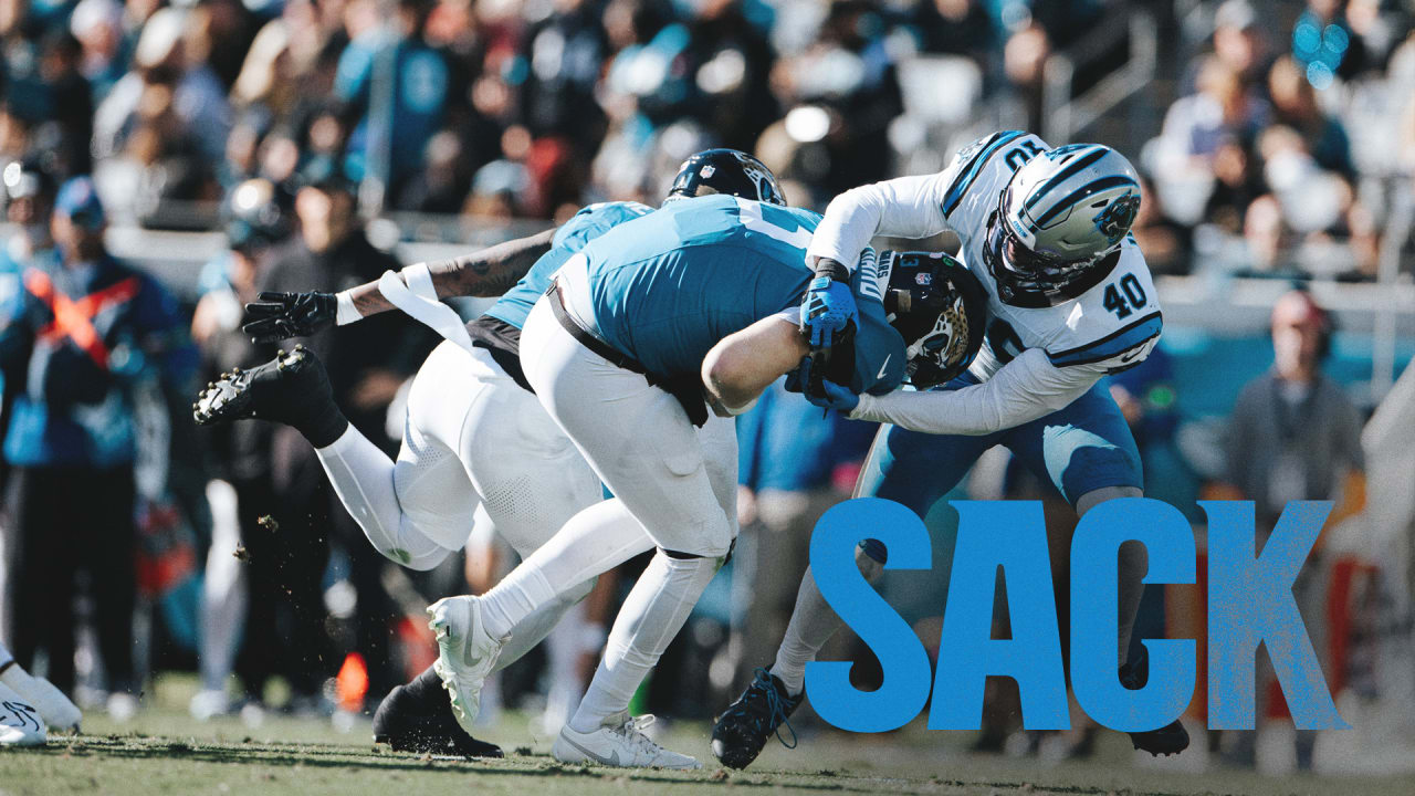 Must-See: Deion Jones logs Panthers' third sack of the game