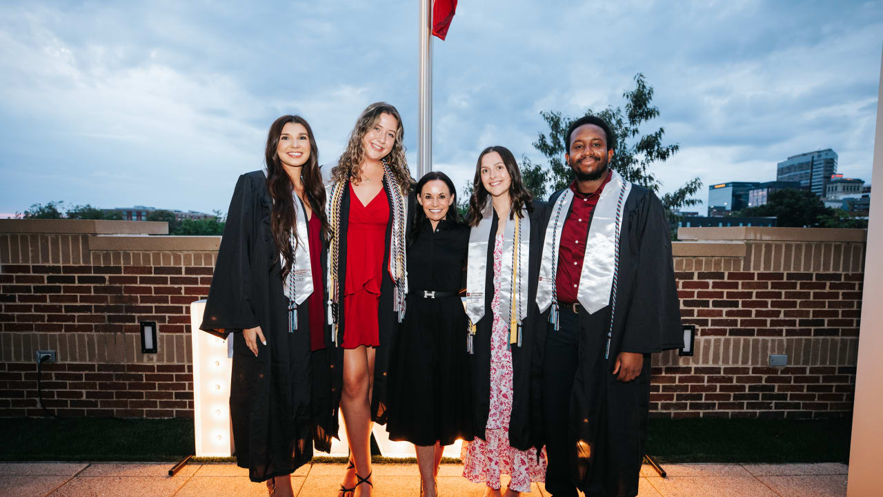 Nicole Tepper delivers keynote address, as first Tepper Scholars graduate