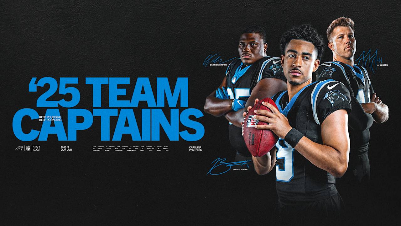 Panthers announce team captains for 2025 season