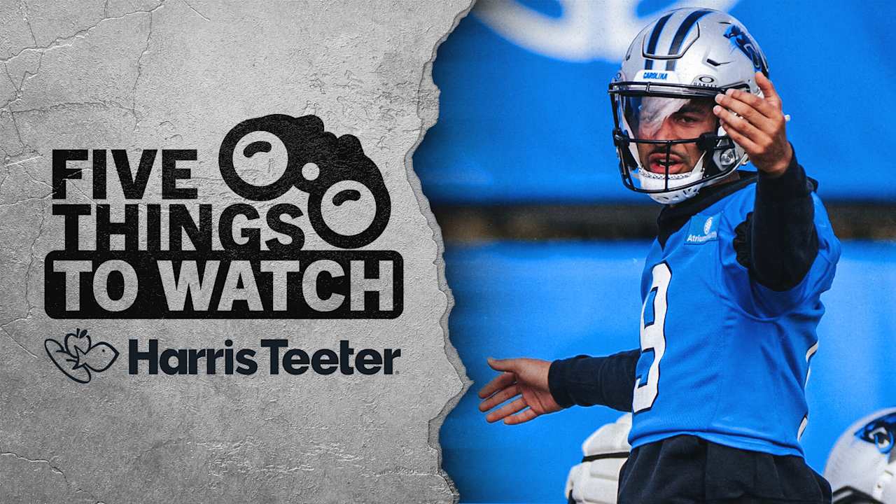 5 things to watch as Panthers' confident offense, depleted defense take ...