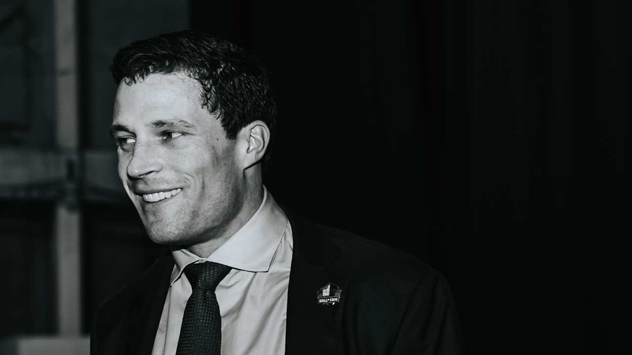 As he enters the Hall of Fame, Luke Kuechly keeps making it about others