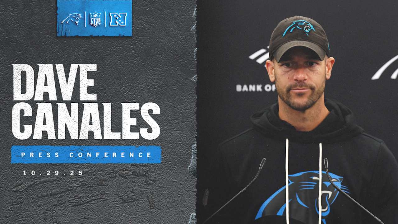 Dave Canales talks Panthers preparation as they get ready for Green Bay