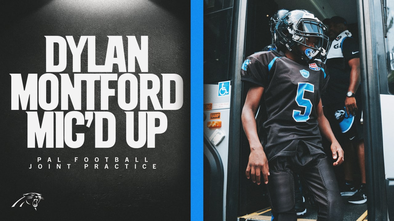 Dylan Montford and the PAL Panthers join the Carolina Panthers for ...